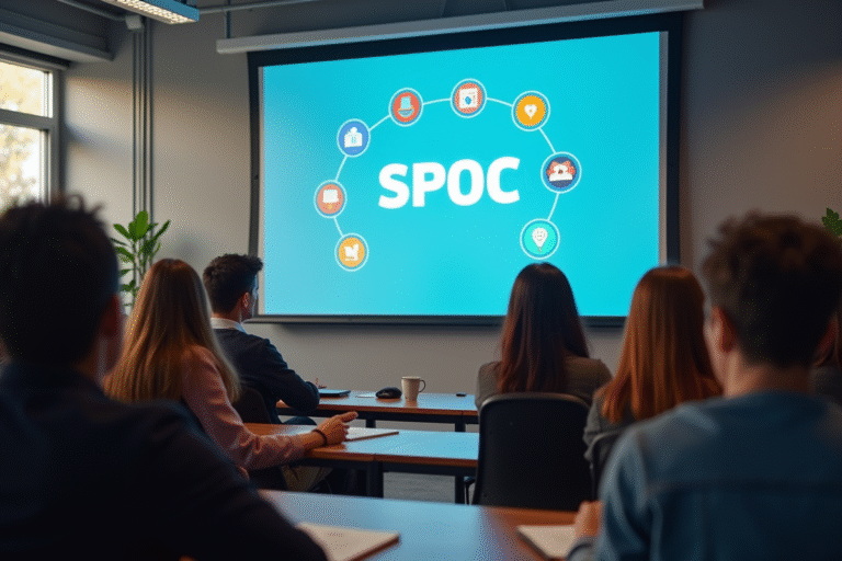 SPOC : Définition et signification en français pour les apprenants ...